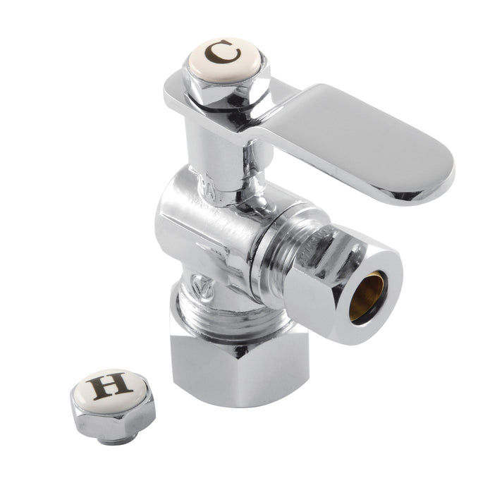 Whitaker Angle Stop Valve- 5/8" x 3/8" O.D. Comp — DirectSinks