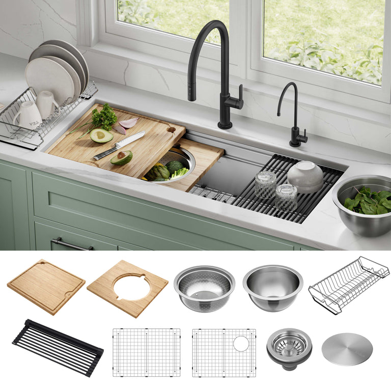 Extra Large Kitchen Sinks | 39" and Bigger — DirectSinks