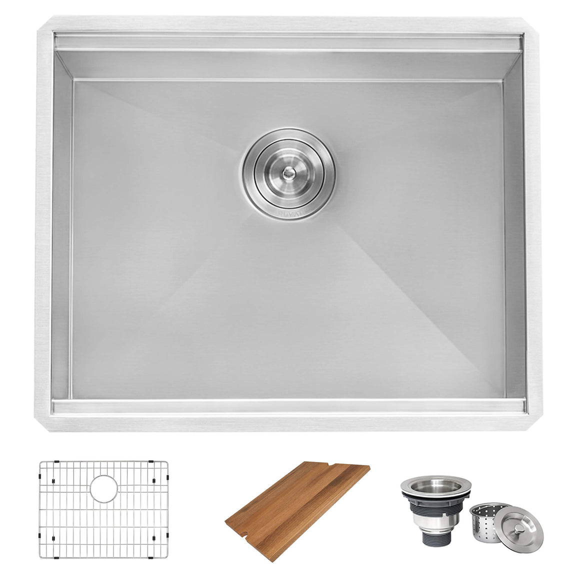 Ruvati Kitchen, Prep, Bathroom, and RV sinks. High quality stainless ...