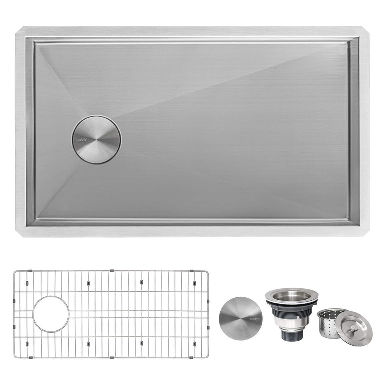 Ruvati Kitchen, Prep, Bathroom, and RV sinks. High quality stainless ...