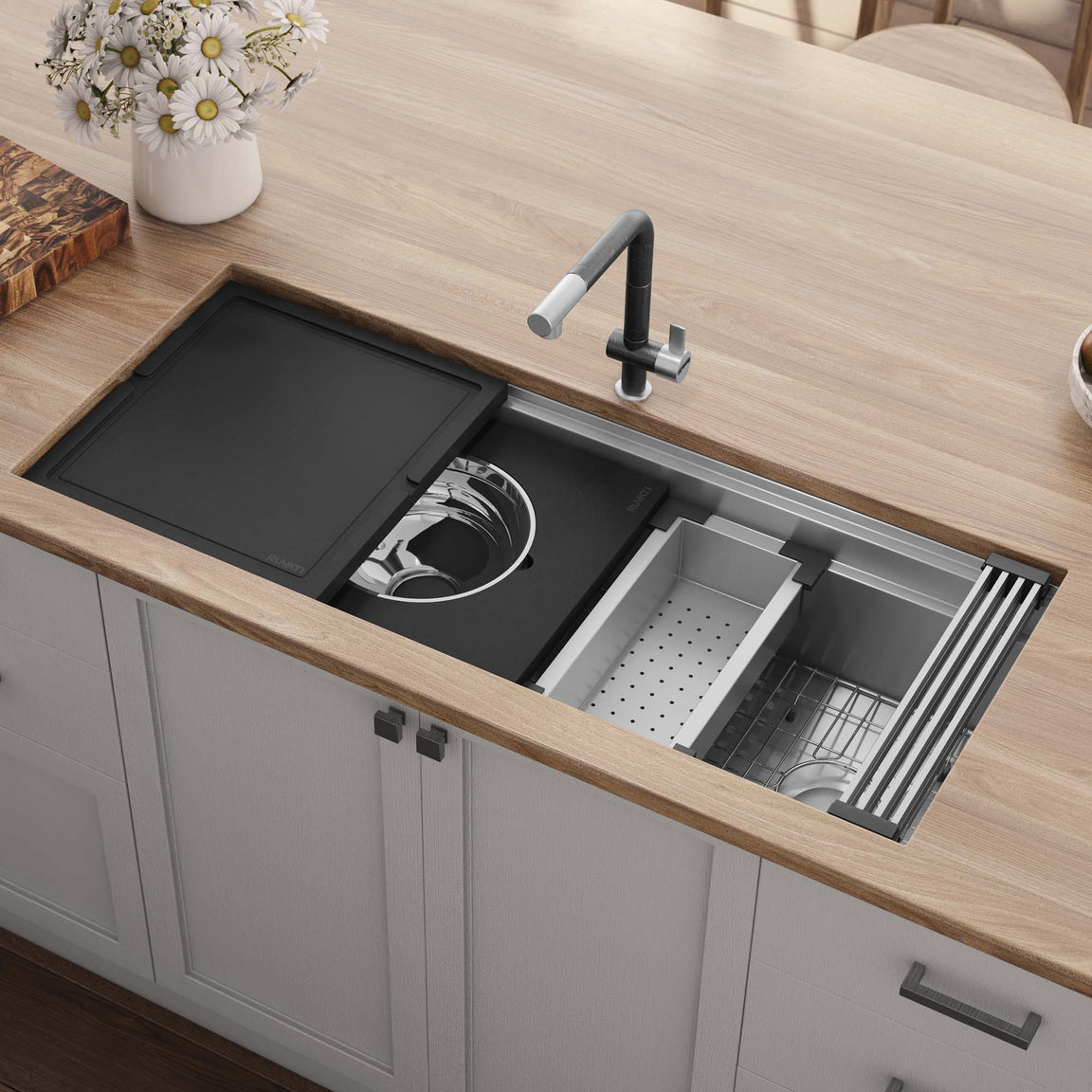 Extra Large Kitchen Sinks | 39" and Bigger — DirectSinks
