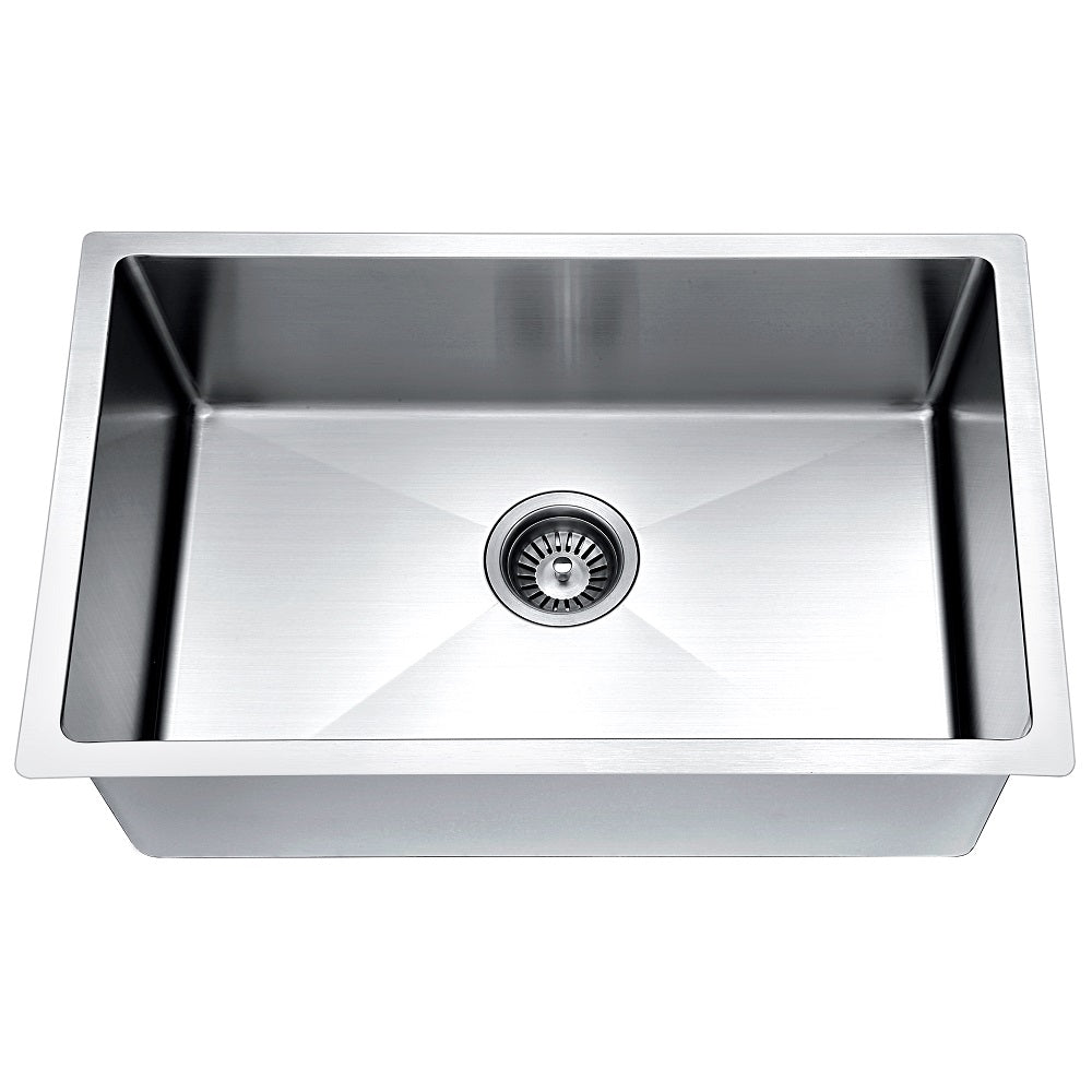 Dawn 26" Shallow Undermount Small Radius Kitchen Sink — DirectSinks