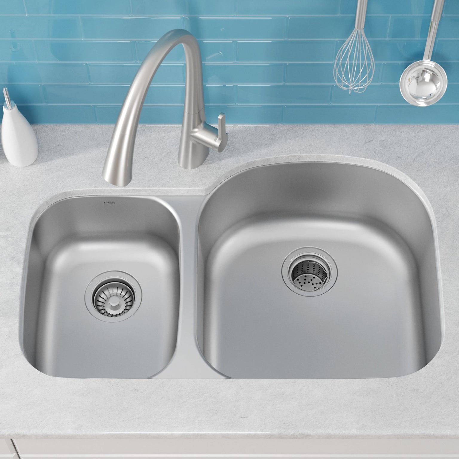 Undermount Kitchen Sinks with a Standard Radius Corner — DirectSinks
