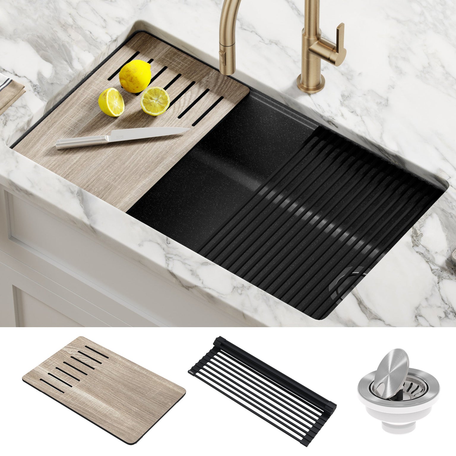 Composite Granite and Quartz Undermount Sinks — DirectSinks