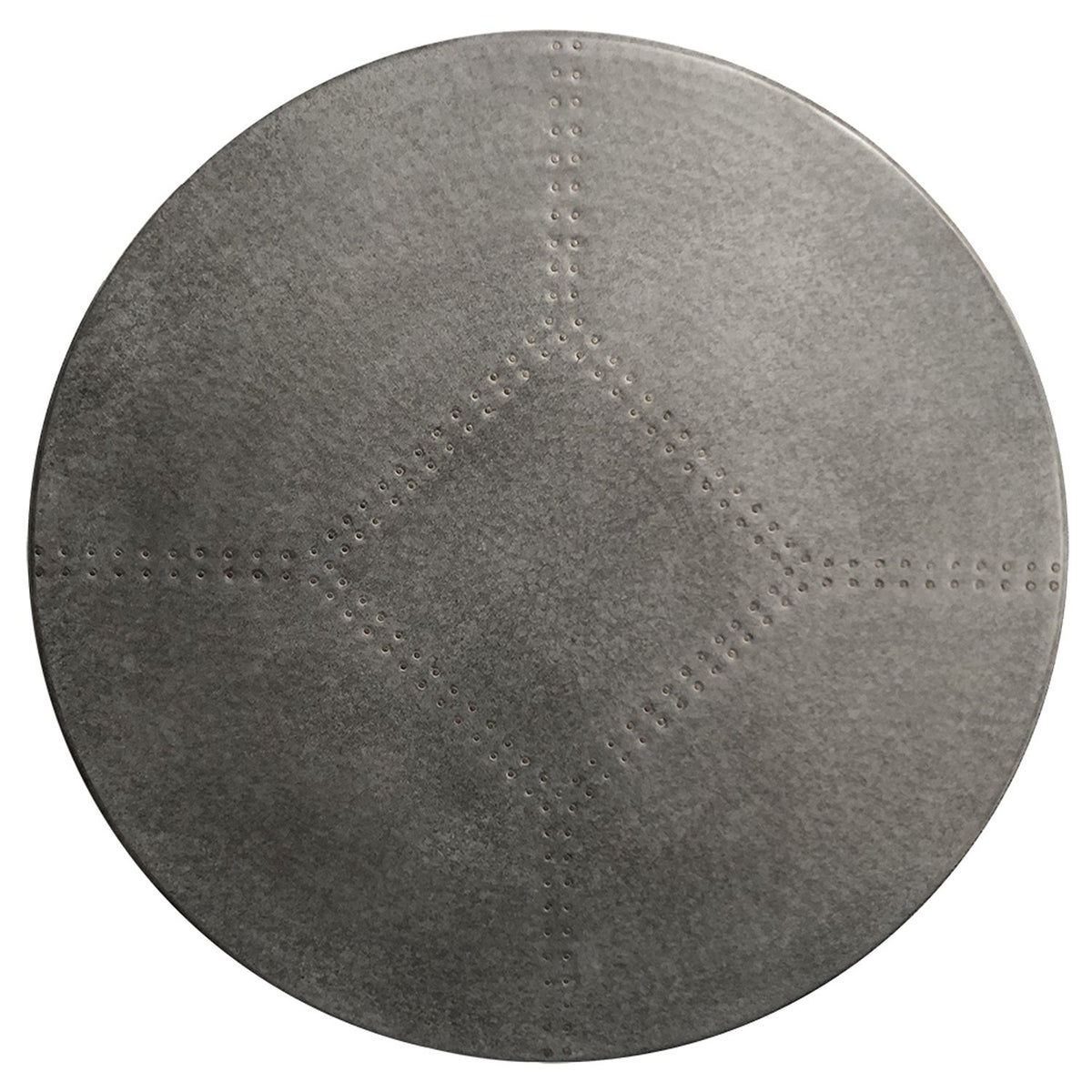 30" Round Zinc Table Top — DirectSinks